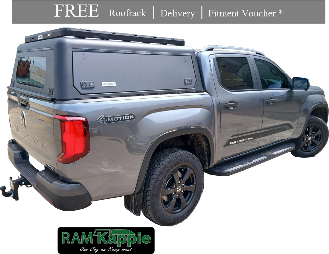 RAMKappie Canopy - AMAROK - Double Cab – TerraTrek
