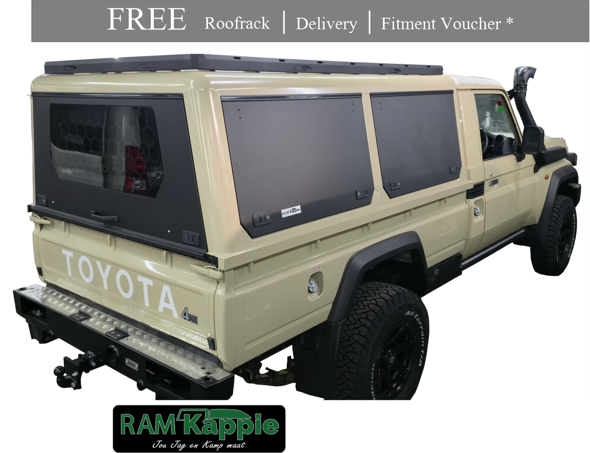 RAMKappie Canopy - Land Cruiser - Single Cab – TerraTrek